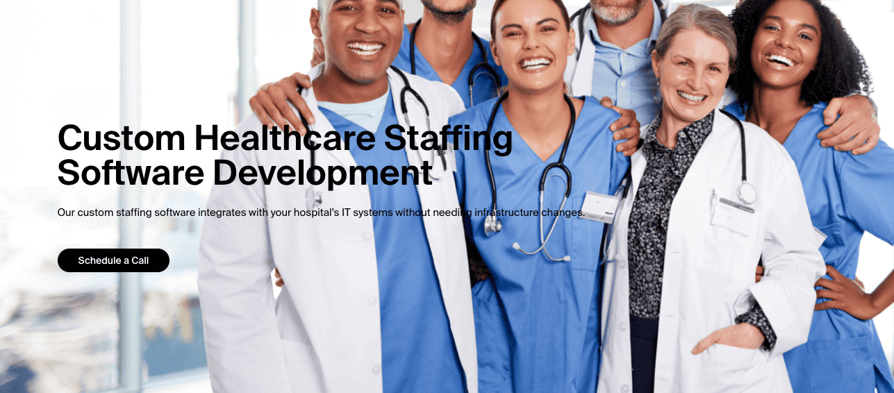 Healthcare HR & Staffing Software Development Company
