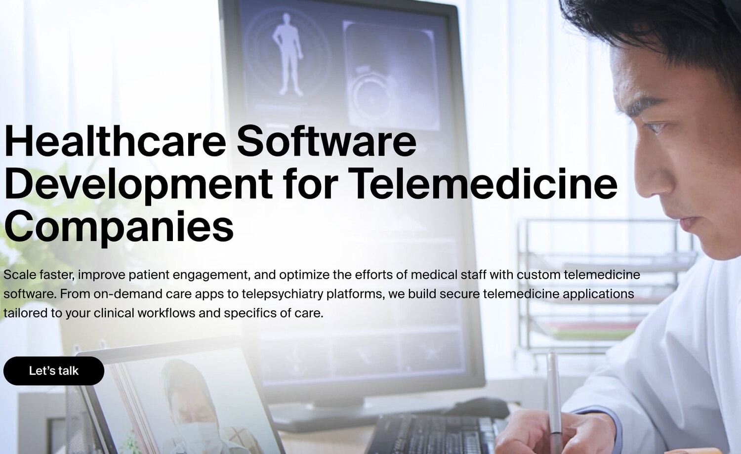 Custom Software Development for Telemedicine丨Empeek